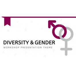 Free - Diversity and Gender Workshop PowerPoint and Google Slides Template