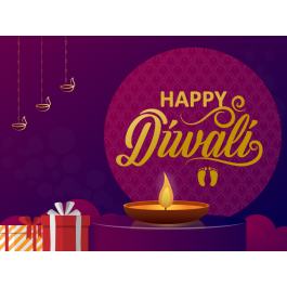 Free Download - Diwali | PowerPoint Template & Google Slides