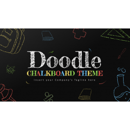 Free - Doodle Chalkboard Theme for PowerPoint and Google Slides - PPT ...