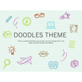 Free - Doodles Presentation Theme for PowerPoint and Google Slides