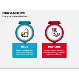 Drug Vs Medicine PowerPoint and Google Slides Template - PPT Slides
