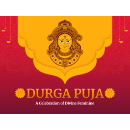 Free - Durga Puja PowerPoint Template and Google Slides Theme