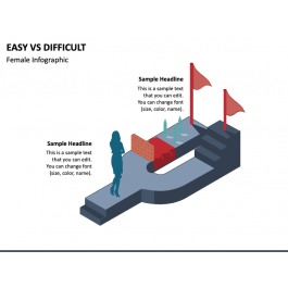 Easy Vs Difficult PowerPoint and Google Slides Template - PPT Slides