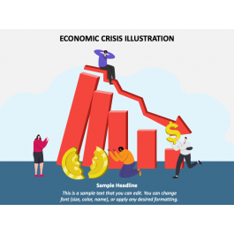 Free - Free - Economic Crisis Illustration for PowerPoint and Google ...