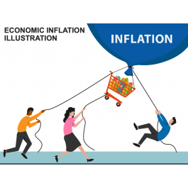 Economic Inflation Illustration for PowerPoint and Google Slides - PPT ...