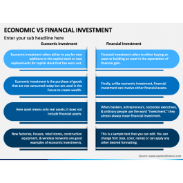 Economic Investment Vs Financial Investment PowerPoint and Google ...