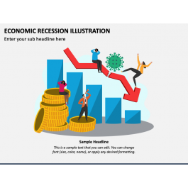 Economic Recession Illustration for PowerPoint and Google Slides - PPT ...