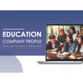 Education Company Profile PowerPoint and Google Slides Template - PPT ...