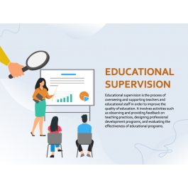 Educational Supervision PowerPoint and Google Slides Template - PPT Slides