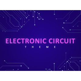 Free - Electronic Circuit Theme for PowerPoint and Google Slides