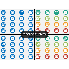 Email Icons for PowerPoint and Google Slides - PPT Slides