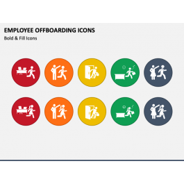 Employee Offboarding Icons for PowerPoint and Google Slides - PPT Slides