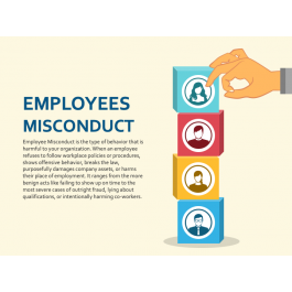 Employees Misconduct PowerPoint and Google Slides Template - PPT Slides