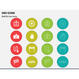 End Icons for PowerPoint and Google Slides - PPT Slides