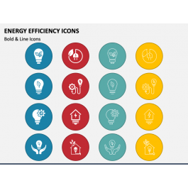 Energy Efficiency Icons for PowerPoint and Google Slides - PPT Slides