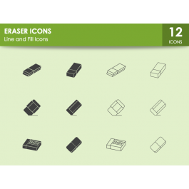 Eraser Icons for PowerPoint and Google Slides
