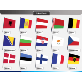 Europe Flags for PowerPoint - PPT Slides
