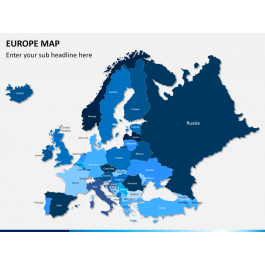 Europe Map Template for PowerPoint and Google Slides - PPT Slides
