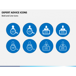 Expert Advice Icons for PowerPoint and Google Slides - PPT Slides