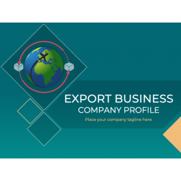Export Business Company Profile PowerPoint and Google Slides Template ...