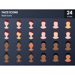 Face Icons for PowerPoint and Google Slides - PPT Slides