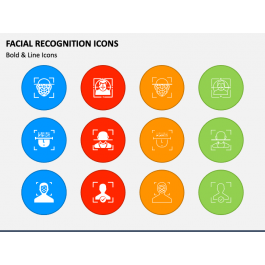 Facial Recognition Icons for PowerPoint and Google Slides - PPT Slides