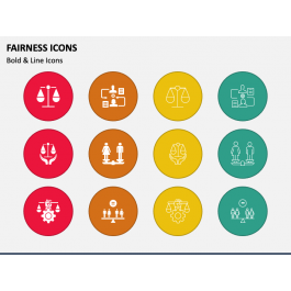 Fairness Icons for PowerPoint and Google Slides - PPT Slides