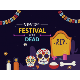 Free Download - Festival of the Dead | PowerPoint Template & Google Slides