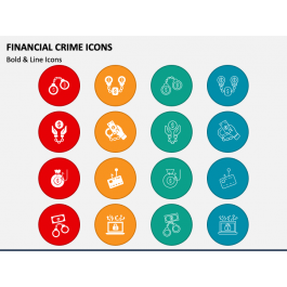 Financial Crime Icons for PowerPoint and Google Slides - PPT Slides