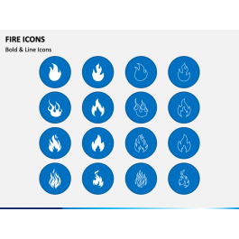 blue fire icon