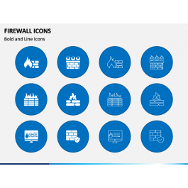 Firewall Icons for PowerPoint and Google Slides - PPT Slides