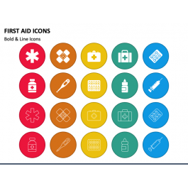 First Aid Icons for PowerPoint and Google Slides - PPT Slides