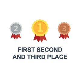 First Second and Third Place PowerPoint and Google Slides Template ...