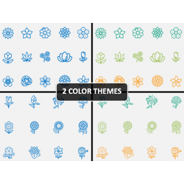 Flower Icons for PowerPoint and Google Slides - PPT Slides