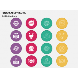 Food Safety Icons for PowerPoint and Google Slides - PPT Slides