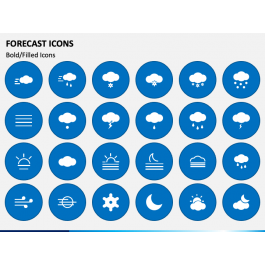 Forecast Icons for PowerPoint and Google Slides - PPT Slides