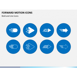 Forward Motion Icons for PowerPoint and Google Slides - PPT Slides