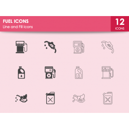 Fuel Icons for PowerPoint and Google Slides