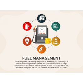 Fuel Management PowerPoint and Google Slides Template - PPT Slides