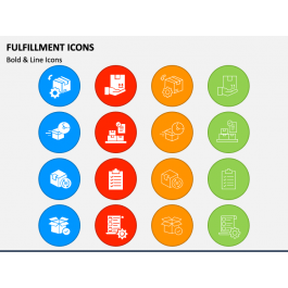 Fulfillment Icons for PowerPoint and Google Slides - PPT Slides