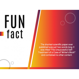 Fun Facts - Typography for PowerPoint and Google Slides - PPT Slides