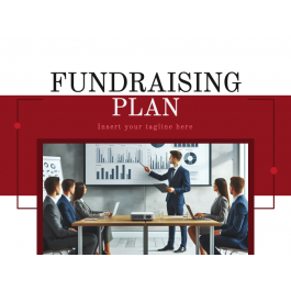 Fundraising Plan PowerPoint Template and Google Slides Theme
