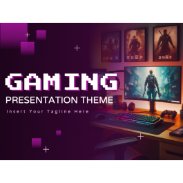 Gaming Presentation Theme for PowerPoint and Google Slides