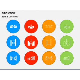 Gap Icons for PowerPoint and Google Slides - PPT Slides
