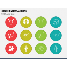 Gender Neutral Icons for PowerPoint and Google Slides - PPT Slides