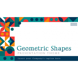 Free - Geometric Shapes Presentation Theme for PowerPoint and Google ...
