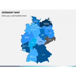 Germany Map for PowerPoint and Google Slides - PPT Slides