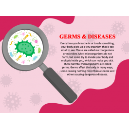 Germs and Diseases PowerPoint and Google Slides Template - PPT Slides