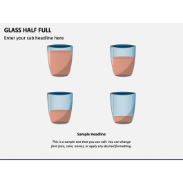 Free - Glass Half Full Illustration for PowerPoint and Google Slides ...