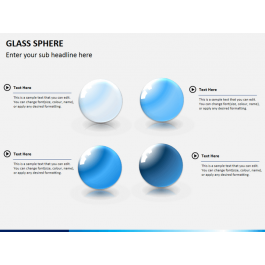Glass Sphere PowerPoint and Google Slides Template - PPT Slides